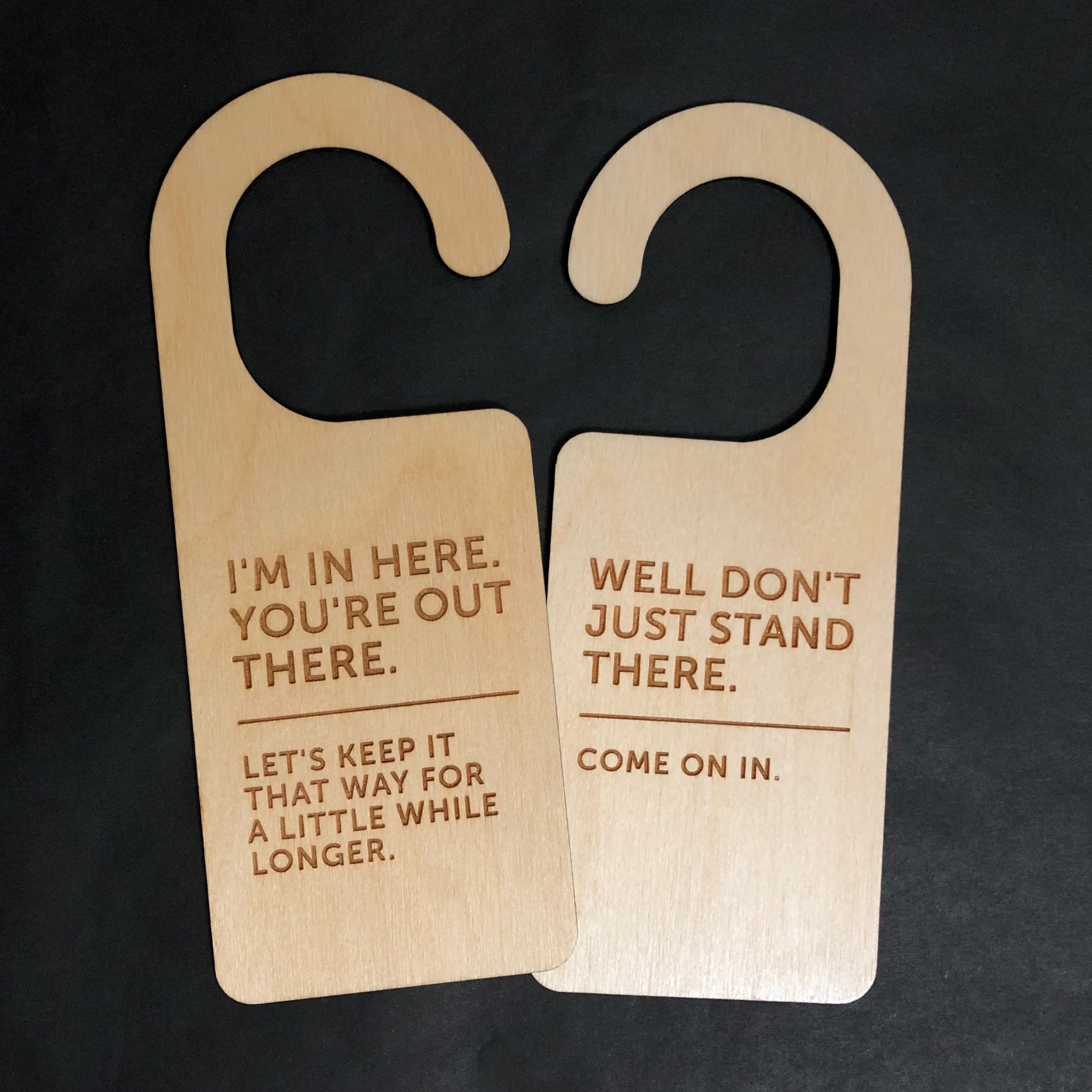 Do Not Disturb Sign, I'm in Here, Work Door Hanger, Door Sign, Office ...